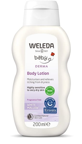 White Mallow Nappy Change Cream for baby eczema | Weleda