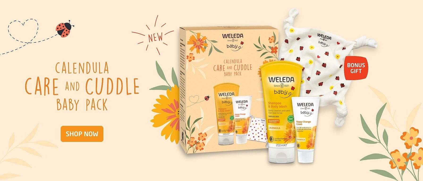 Certified natural skincare, baby and medicinal prod - Weleda