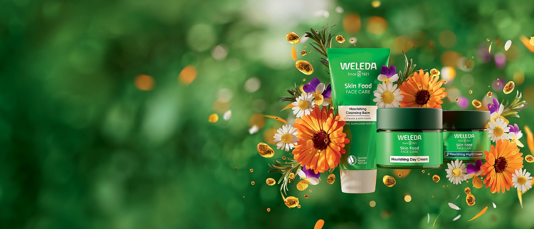 Certified natural skincare, baby and medicinal prod - Weleda