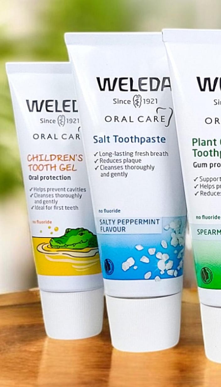 Natural Salt Toothpaste | Fluoride-Free Gel Alternative | Weleda