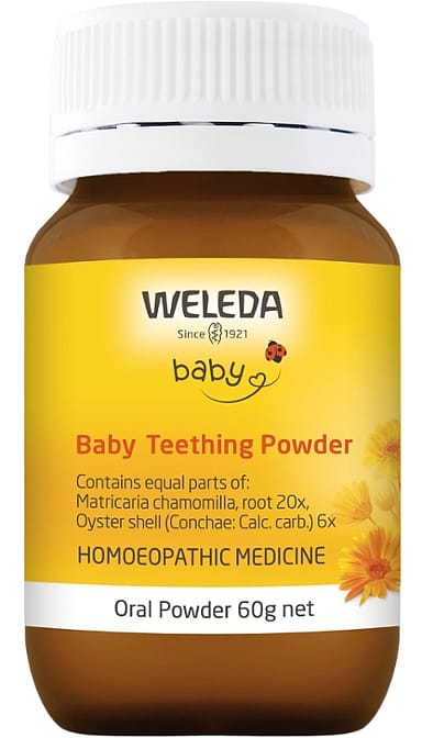 Homoeopathic Baby Teething Powder | Weleda