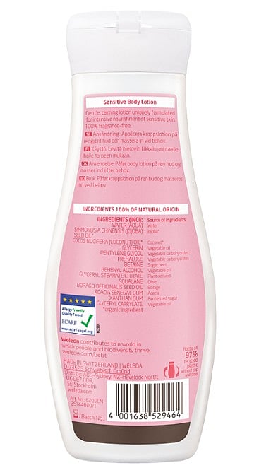Sensitive Body Lotion | For Dry, Sensitive Skin | Weleda