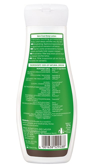Skin Food Body Lotion | Rich Body Lotion for Dry Sk | Weleda