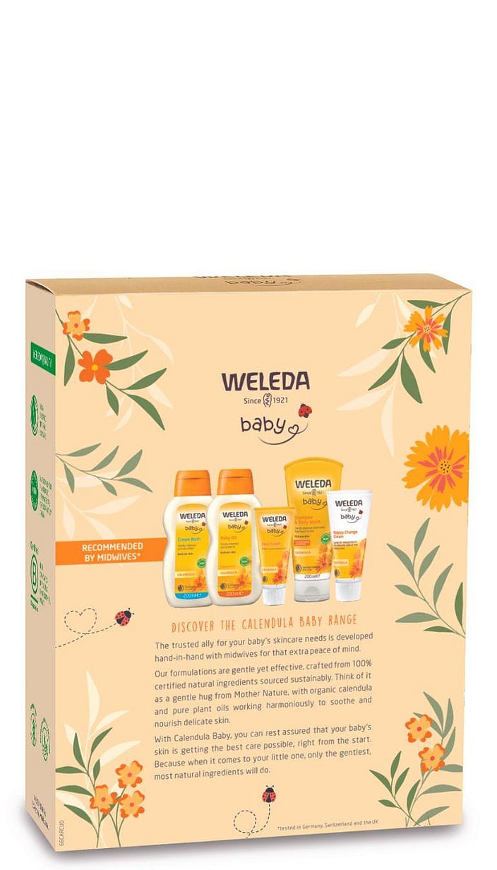 Calendula Care and Cuddle Baby Pack - Weleda