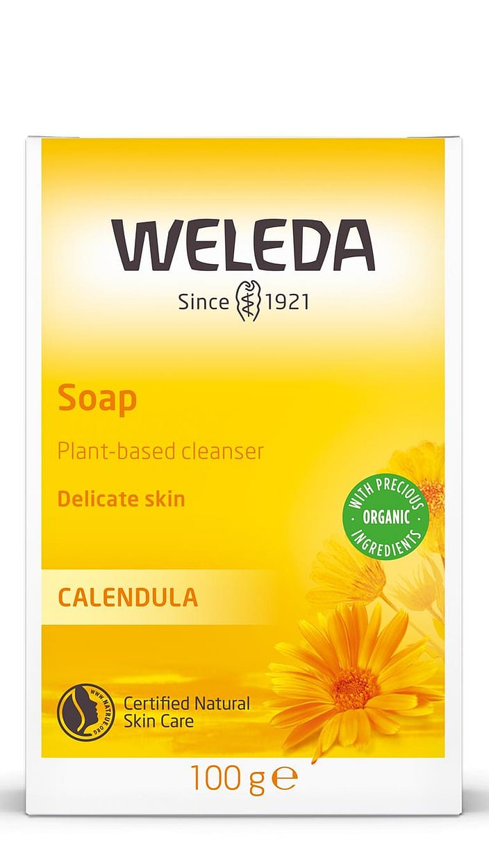 Calendula Natural Soap for Delicate, Sensitive Skin - Weleda