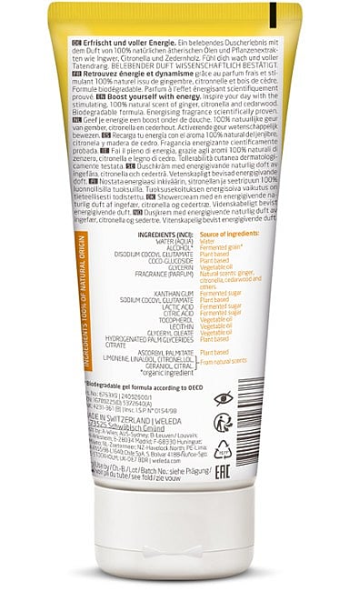 Aroma Shower Energy - Stimulating shower gel - Weleda